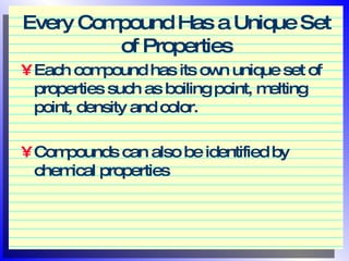 Ch 4 elements_compounds_and_mixtures | PPT