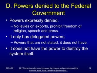 Ch 4 Federalism | PPT