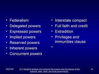 Ch 4 Federalism | PPT