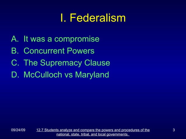 Ch 4 Federalism | PPT