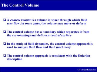 Fluid kinematics | PDF