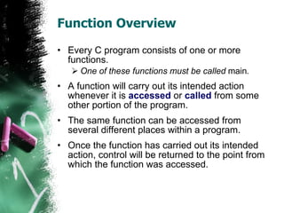 Ch4 functions | PPT