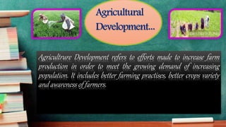 Ch 4 geo. agriculture | PPTX