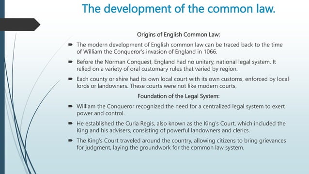 ch 4 Historical Development of the Common Law.pptx
