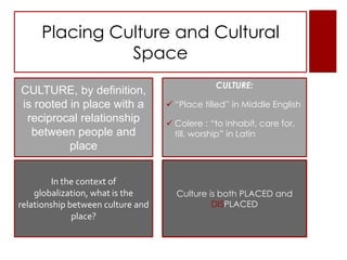 Ch 4 - Displacing Culture | PPTX