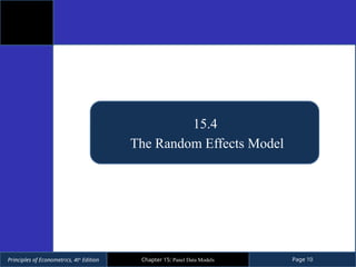 Ch4 Introduction to Panel Data Regression Models.pptx | Physics | Science
