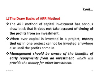Ch 4 Investment Appraisal.hjhuhfgjhegppt | PPT