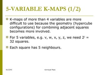 Logic Design - Chapter 4: Karnaugh Maps | PPT