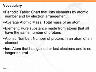 Ch 4 l 3 how atoms differ | PPT