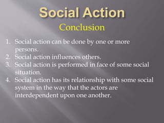 Chapter 4 lecture 5, 6 social action / Interactiion | PPTX
