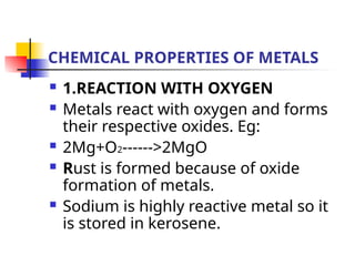 Ch 4 Metals _ Non-Metals for class 8 .ppt
