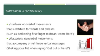 Ch4 nonverbal communication power point | PPTX