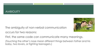 Ch4 nonverbal communication power point | PPTX