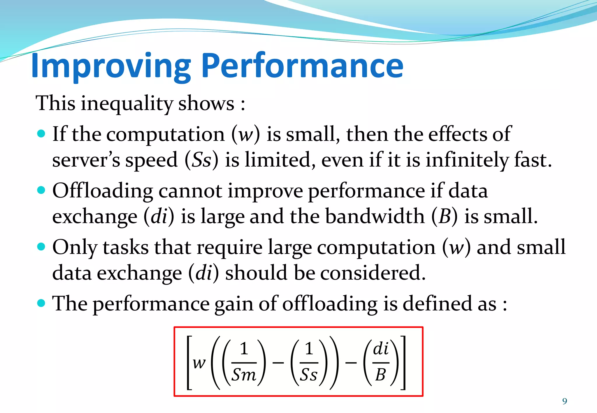 Offloading in Mobile Cloud Computing | PPTX