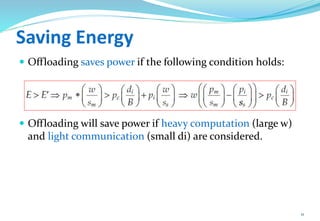 Offloading in Mobile Cloud Computing | PPTX