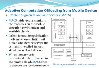 Offloading in Mobile Cloud Computing | PPTX