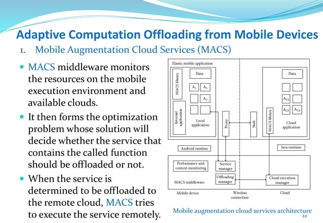 Offloading in Mobile Cloud Computing | PPTX