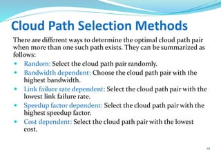 Offloading in Mobile Cloud Computing | PPTX
