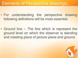Ch 4 perspective drawing | PPTX