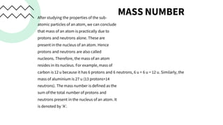 Atoms and molecules best presentation | PDF