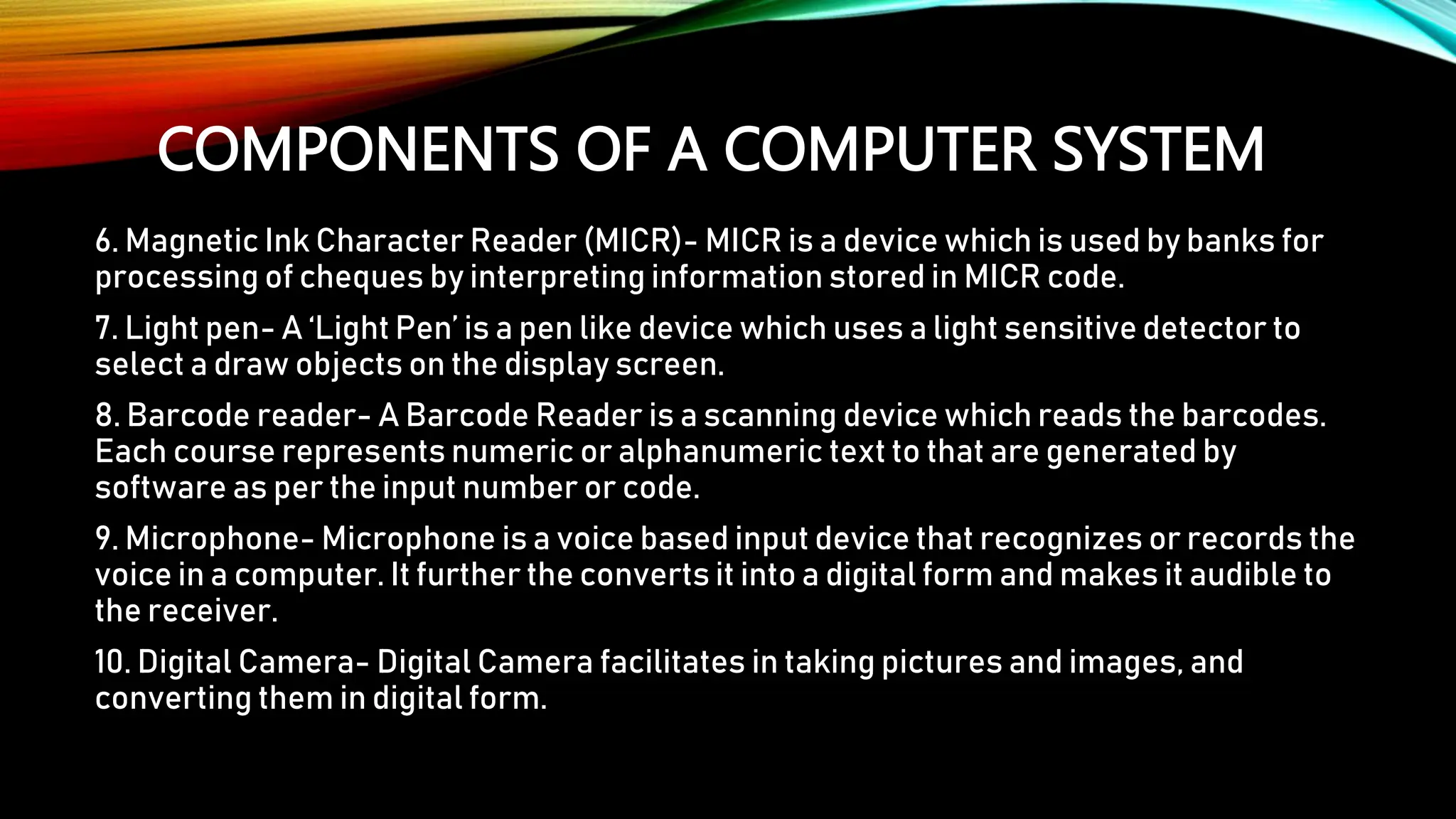 Ict Computer And Its Parts Pppppppppppppppppppppppppppp Ppt