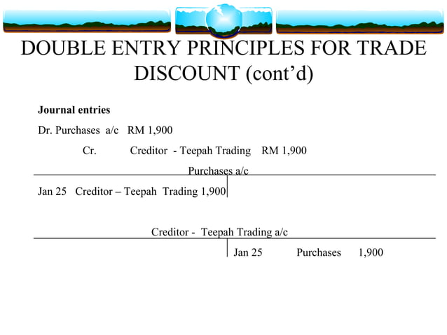 Ch 4 principles of double entry | PPT