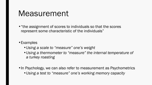 Ch4_Psychological_Measurement &Understanding Psychological Measurement ...