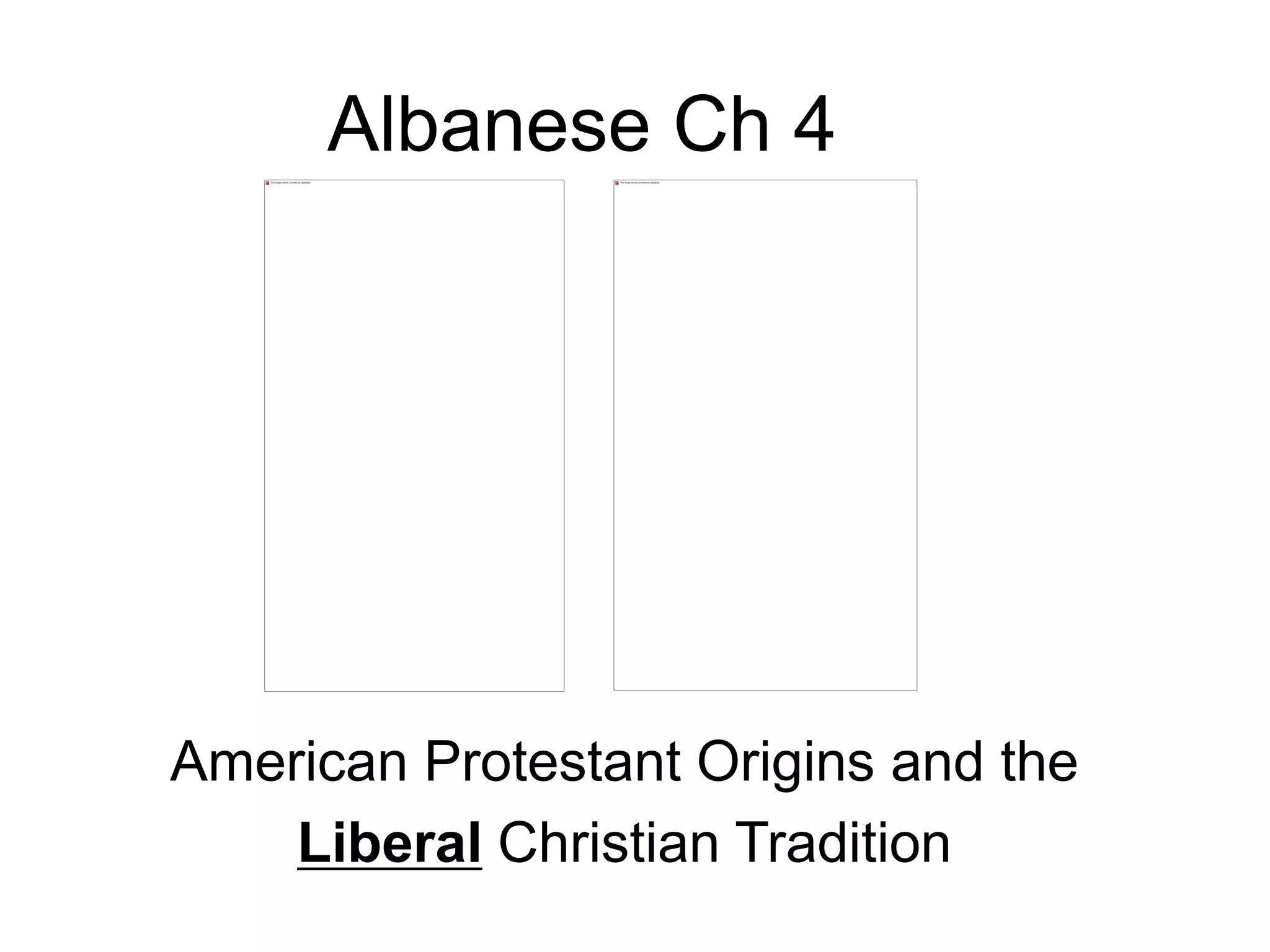 Ch 4 puritans and liberal tradition | PPT