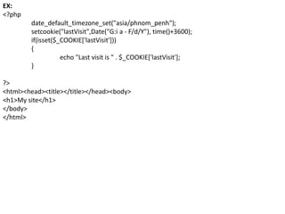 Ch4(saving state with cookies and query strings) | PPT