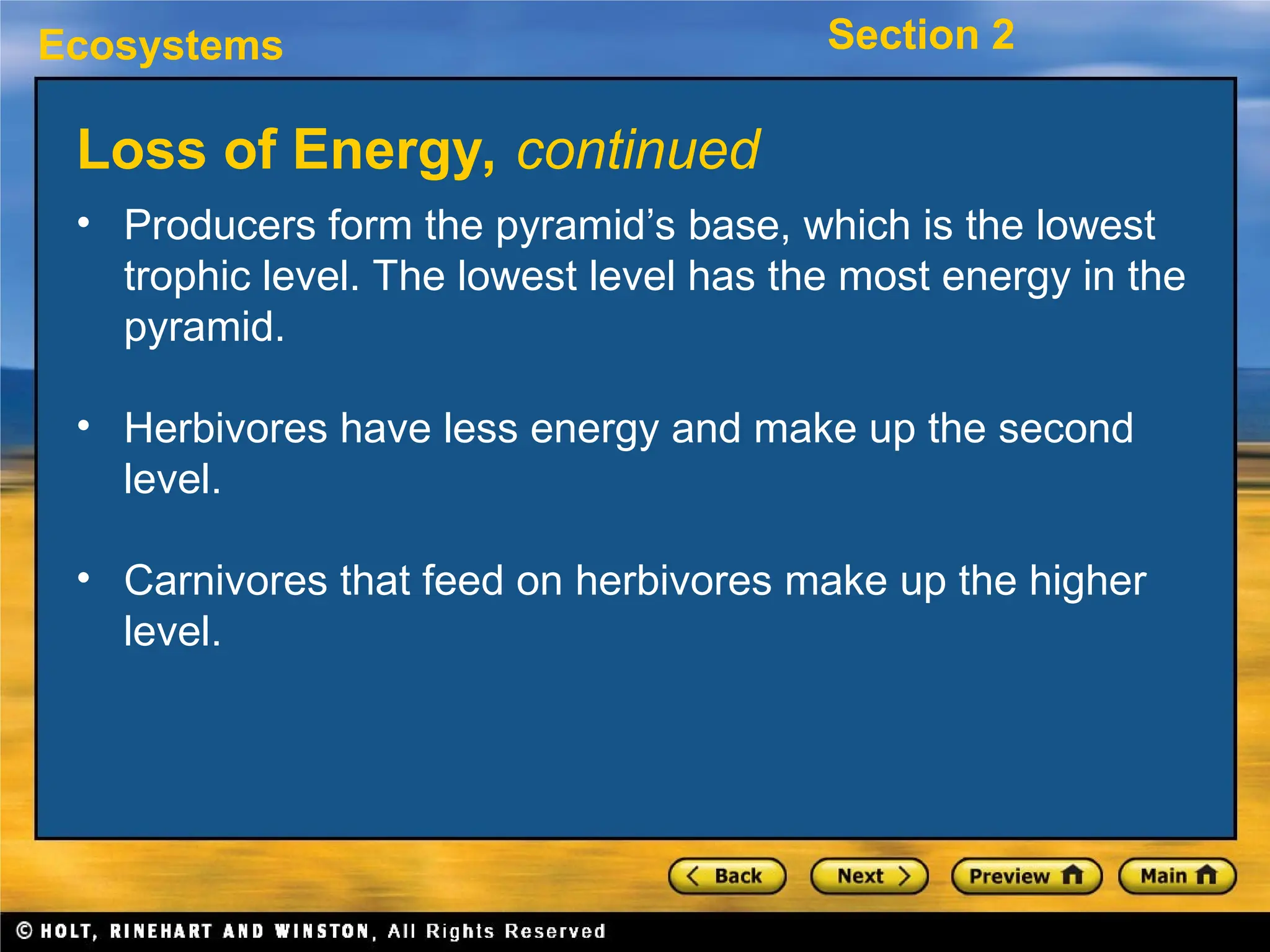 Energy flow in ecosystem, food chain , and food web | PPT