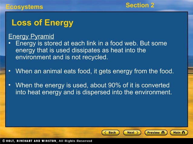 Energy flow in ecosystem, food chain , and food web | PPT