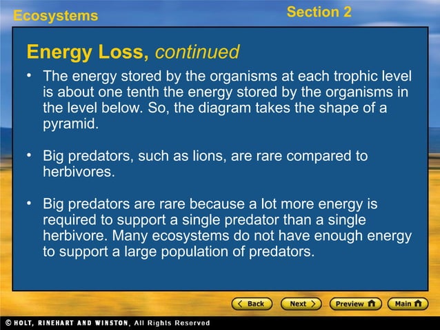 Energy flow in ecosystem, food chain , and food web | PPT