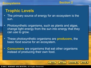 Energy flow in ecosystem, food chain , and food web | PPT