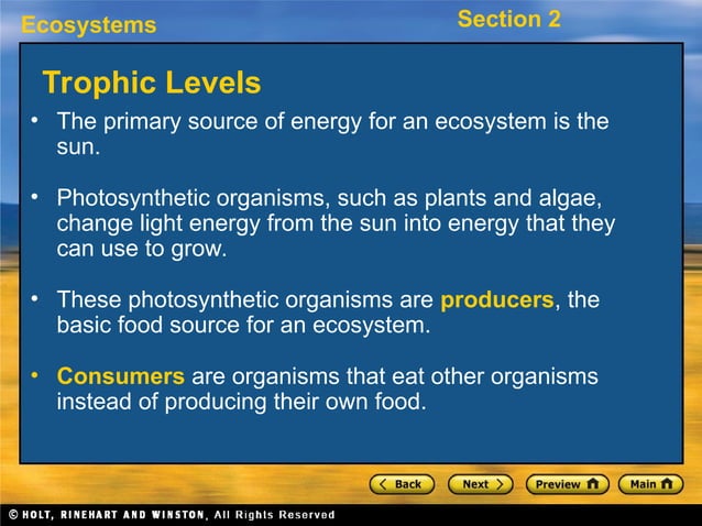 Energy flow in ecosystem, food chain , and food web | PPT