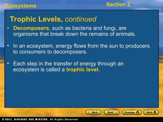 Energy flow in ecosystem, food chain , and food web | PPT