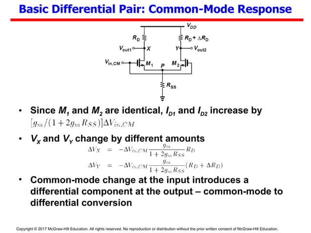 differential amplifier cmos of the very famous author | PPTX
