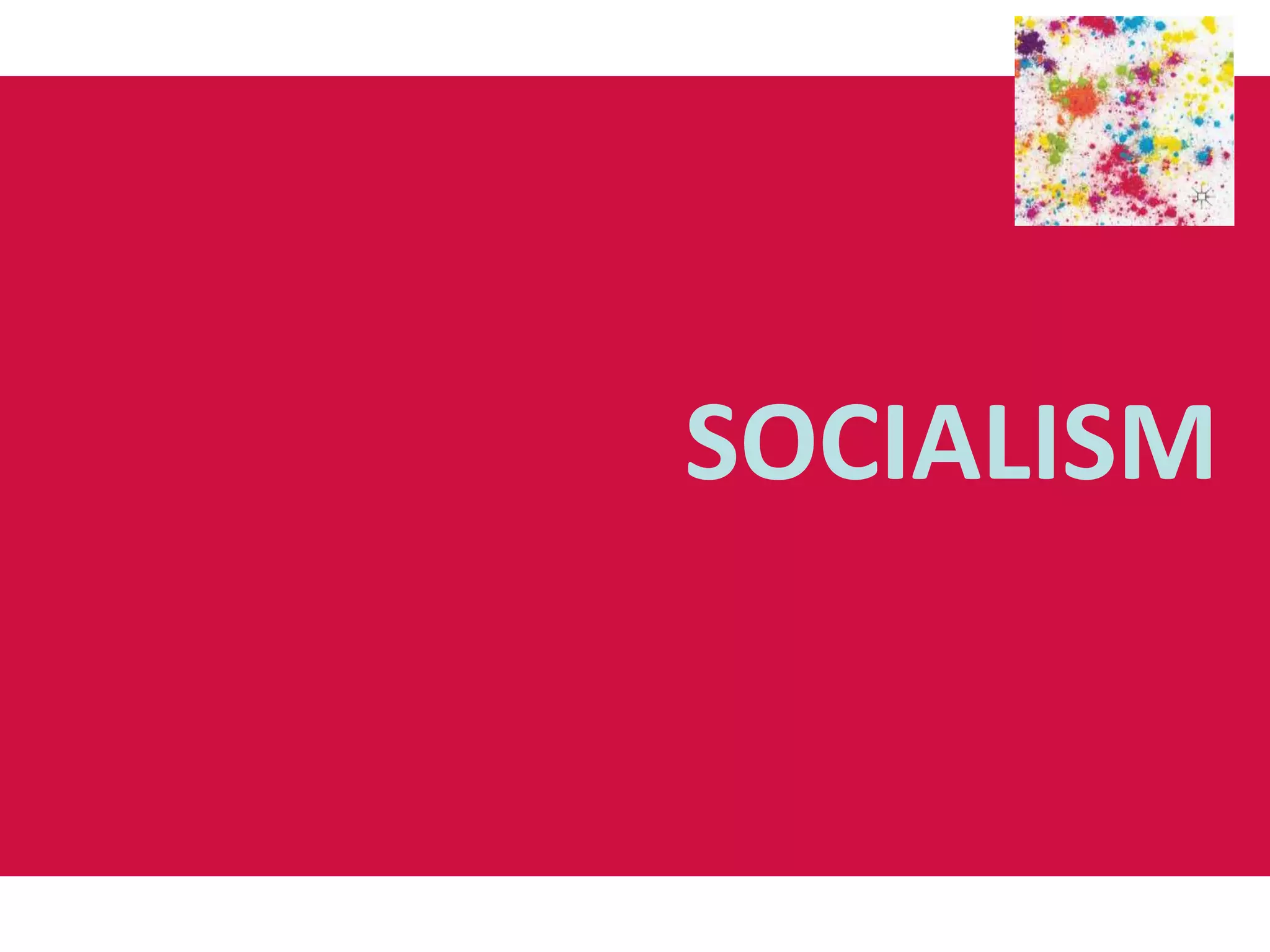 socialism | PPTX
