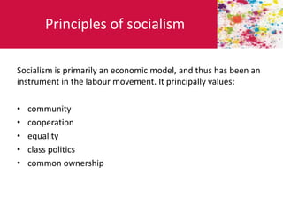 socialism | PPT