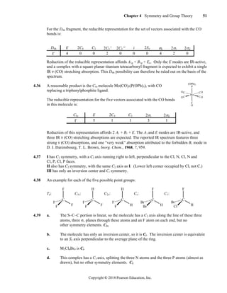Ch 4 solutions symetria | PDF