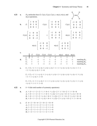 Ch 4 solutions symetria | PDF