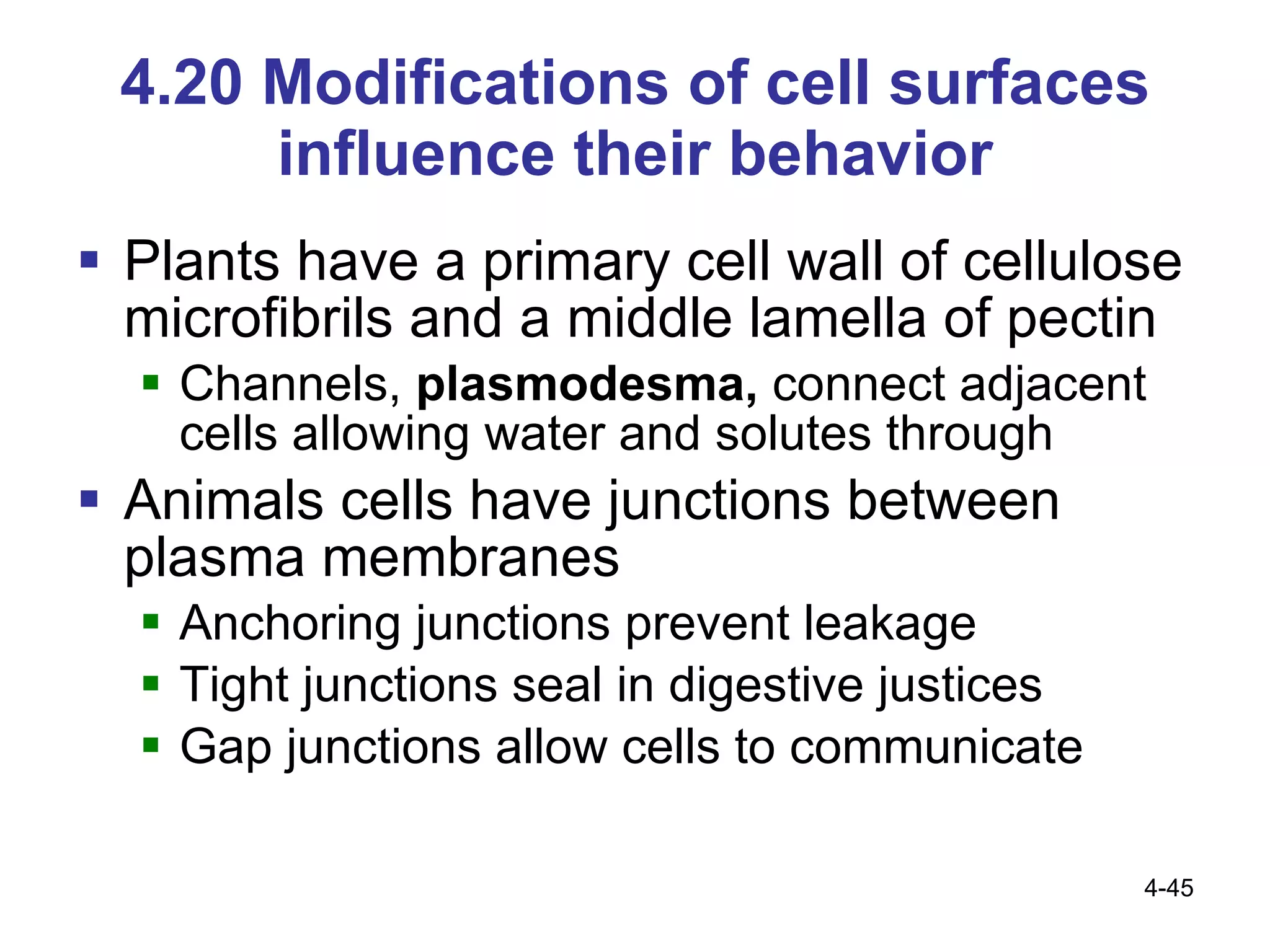 Ch 4 structure and function of cells | PPT