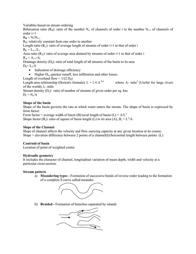 Ch4 surface runoff | PDF