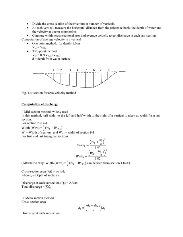 Ch4 surface runoff | PDF