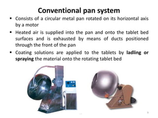 Ch 4 tablet coating industrial pharmacy | PPTX