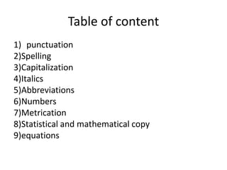 Ch 4 the mechanics of style | PPTX