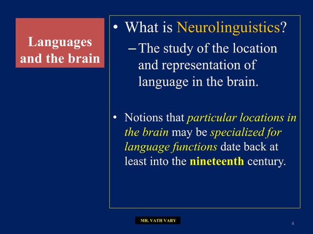 CH 4 The psychology of Second Language Acquisition.pptx | Brain and ...