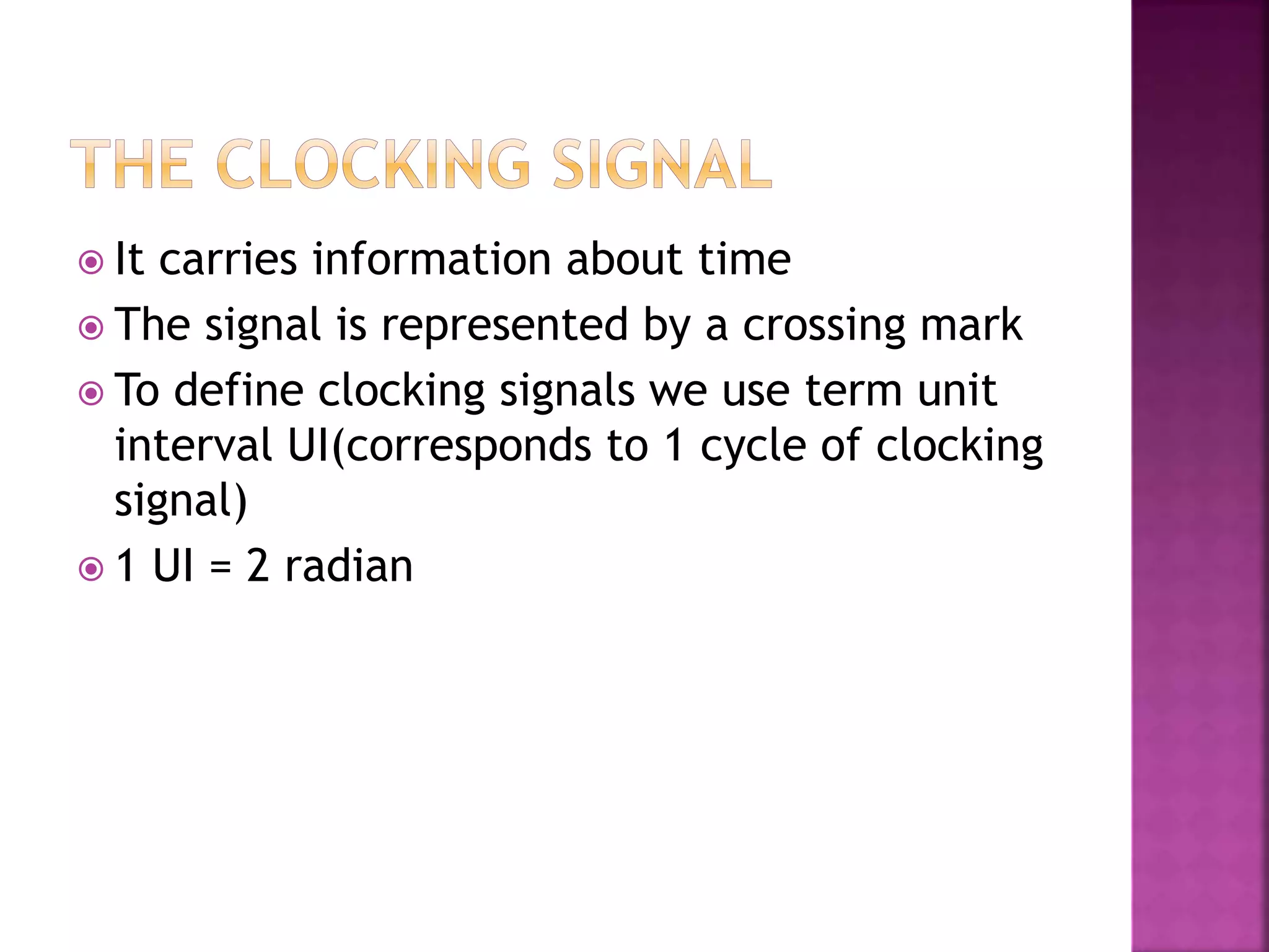 Timing And Synchronization Pptx Computer Networking Computing