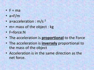 newtons laws of motion | PPT