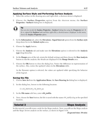 Surface Analysis Civil 3D using different tools | PDF