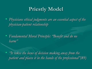 Ch 4 Veatch Physician Patient | PPT